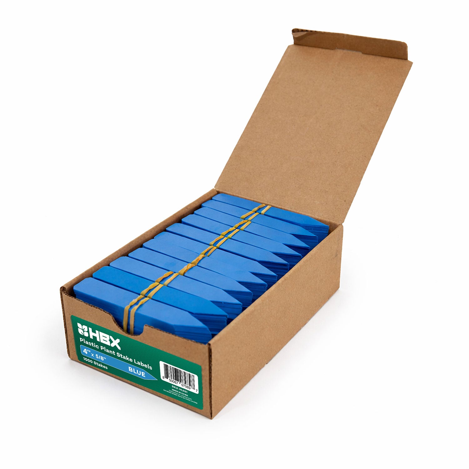HBX Plant Labels, Blue - Pack of 100